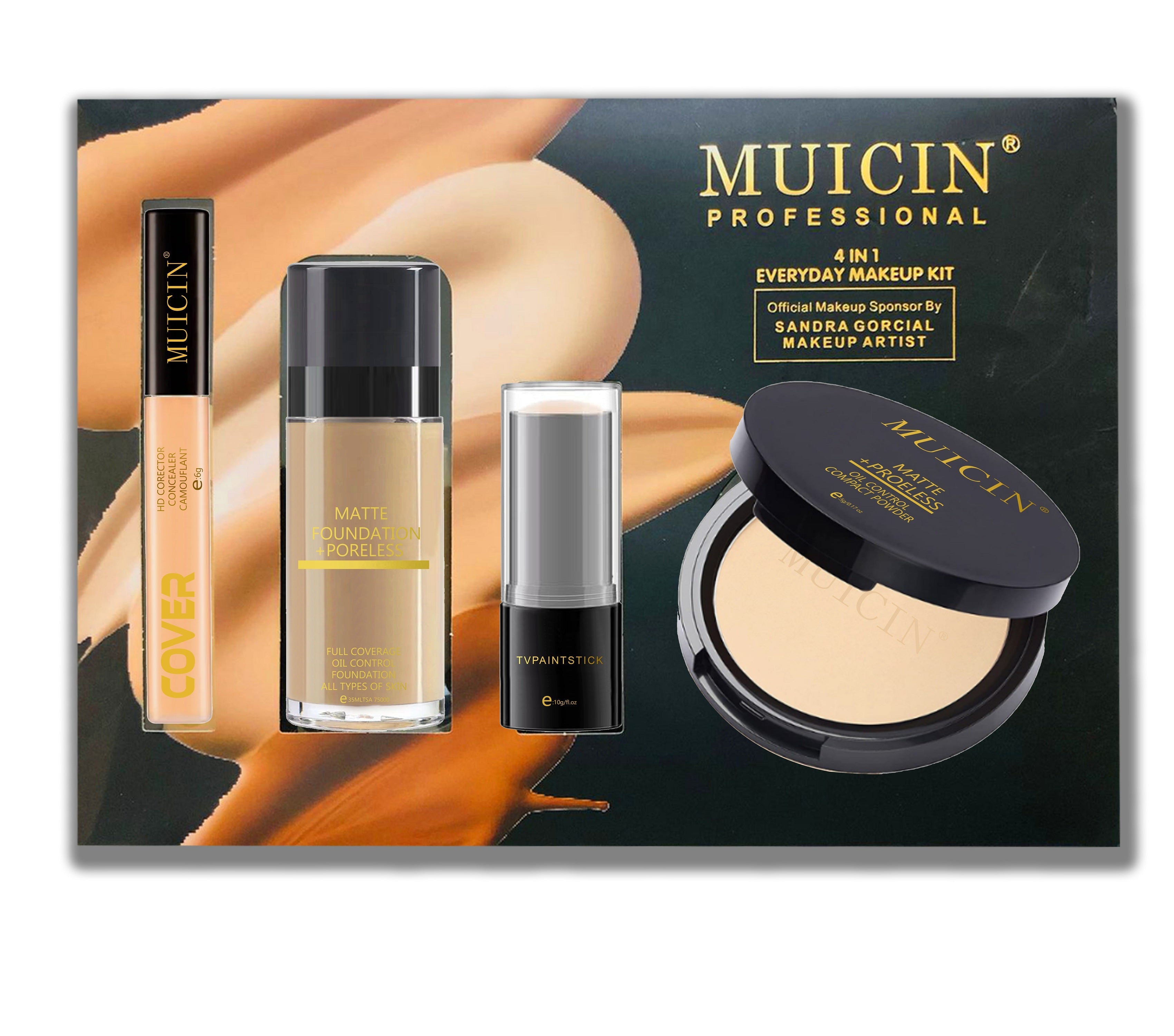 MUICIN - 4 in 1 Everyday Professional Makeup Kit Best Price in Pakistan ...